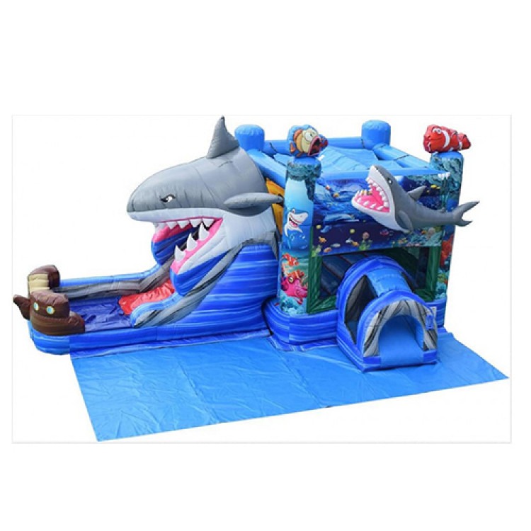 Shark Combo (Dry Only) - KidZone Party Rentals Noblesville IN